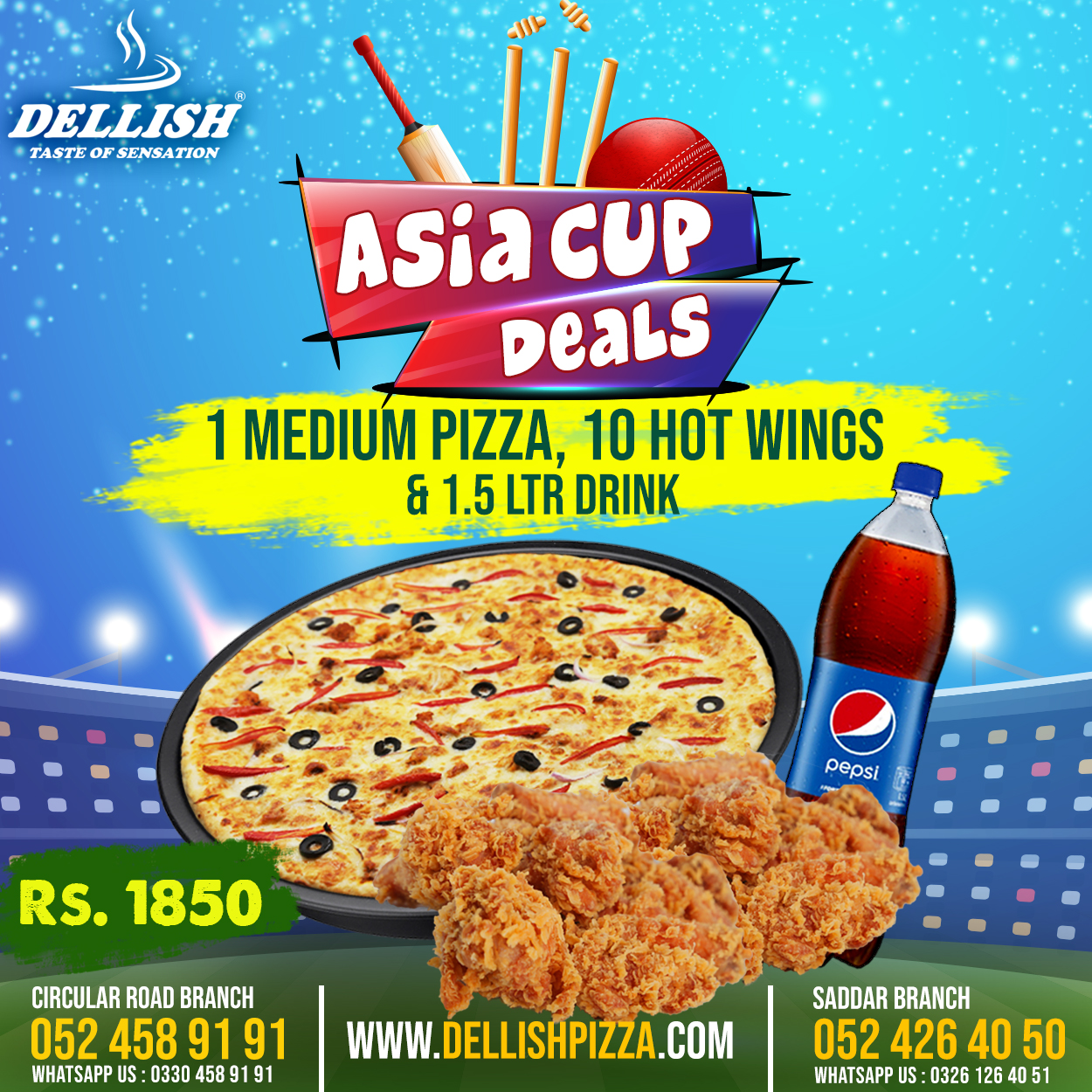 Home - Dellish Pizza Sialkot